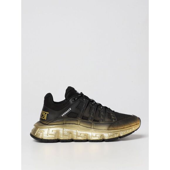 Versace | Shoes | Versace Sneakers Men Black | Poshmark